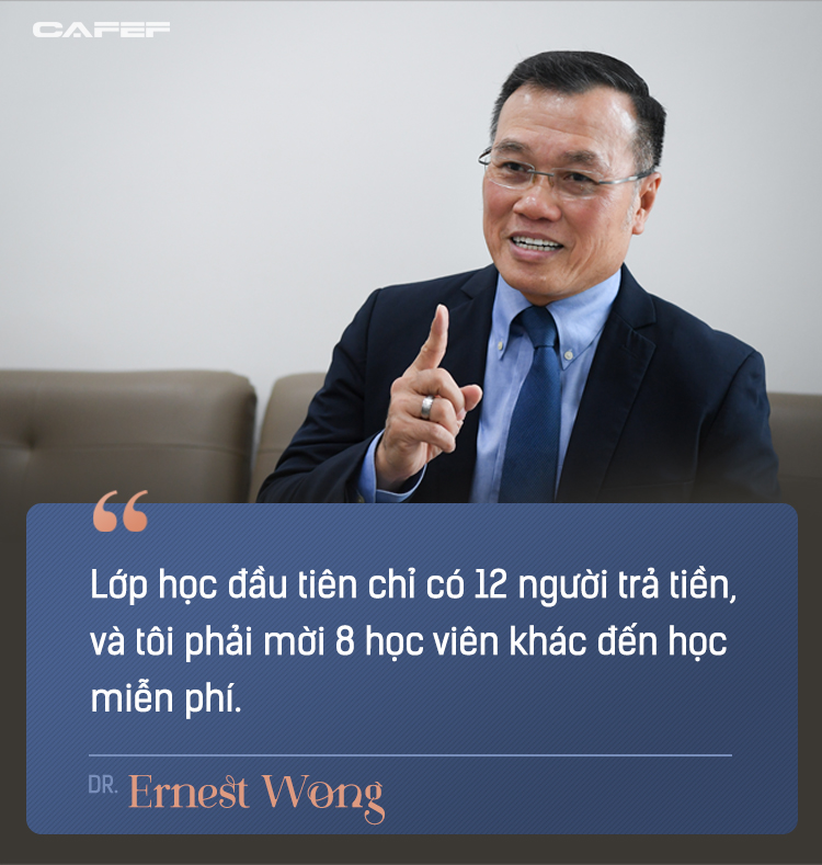 Dr Ernest Wong: Giấc mơ của tôi là mentor thành công cho 1.000 triệu ...
