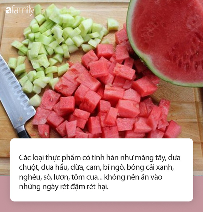 Trời rét đậm rét hại: Bỏ ngay 2 nhóm thực phẩm này ra khỏi thực đơn để ...