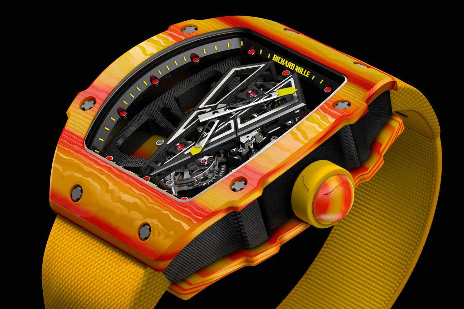 Siêu phẩm đồng hồ RM 27-03 gắn liền với "vua đất nện" Rafael Nadal ...