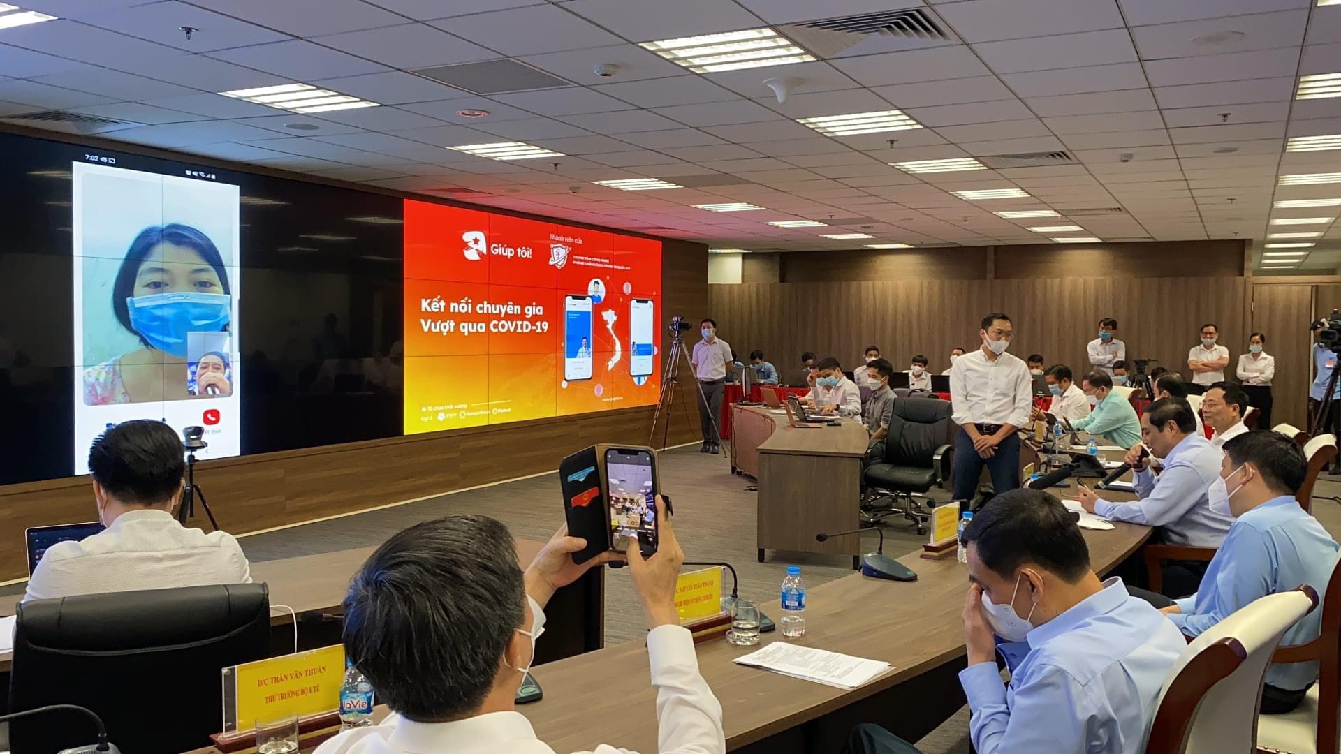 CEO Got It Hùng Trần giới thiệu ứng dụng 'Giúp tôi!' hỗ trợ người dân ...