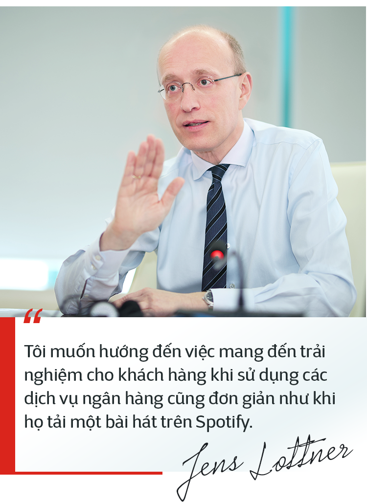 CEO Techcombank Jens Lottner: ‘Tôi muốn hướng đến cung cấp trải nghiệm ...