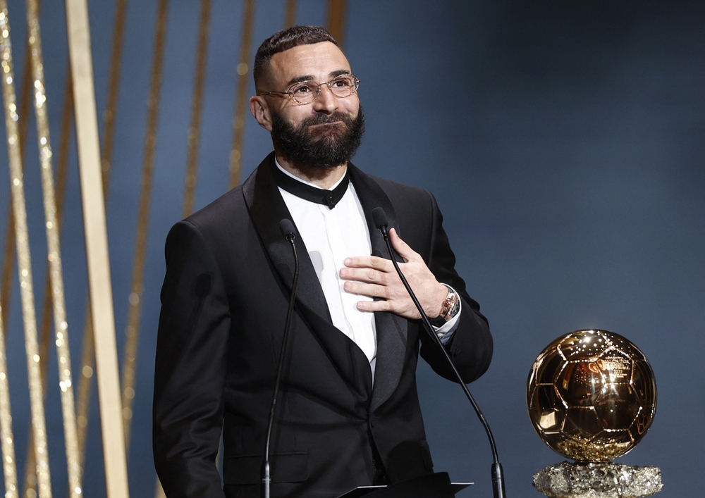 Benzema đoạt Quả Bóng Vàng 2022