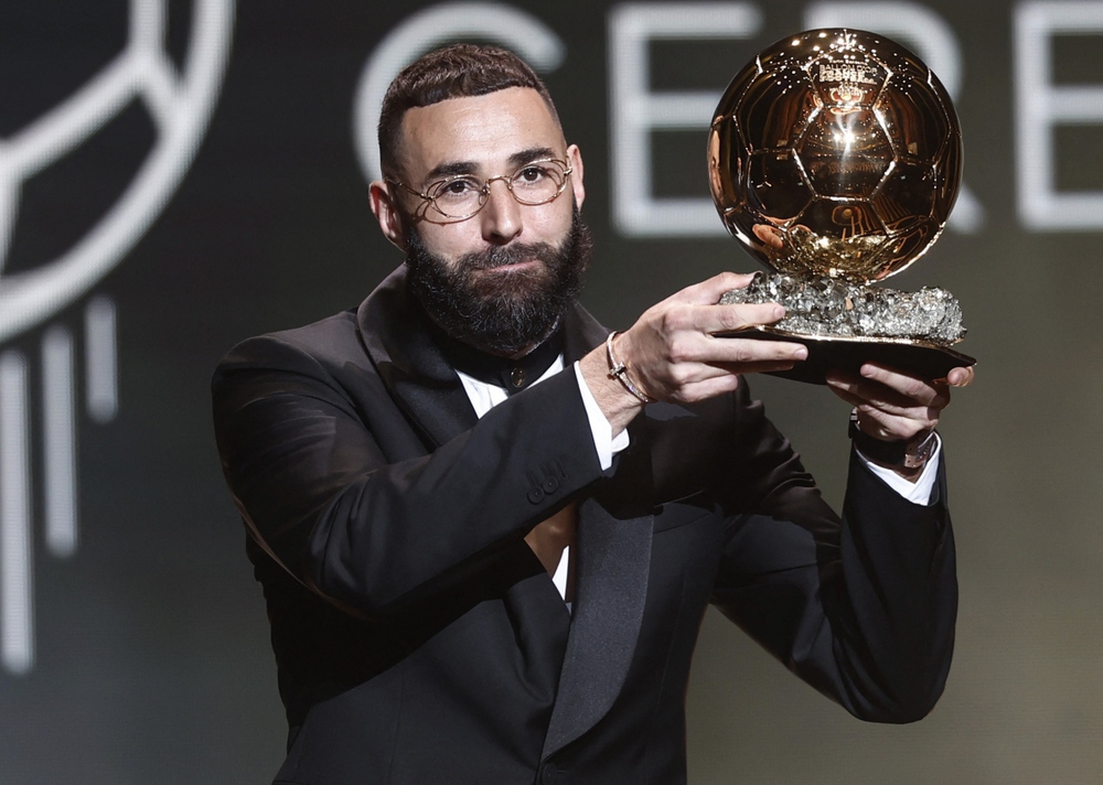 Benzema đoạt Quả Bóng Vàng 2022