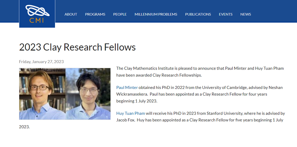 After Prof. Ngo Bao Chau, Vietnam has the second person to receive the ...