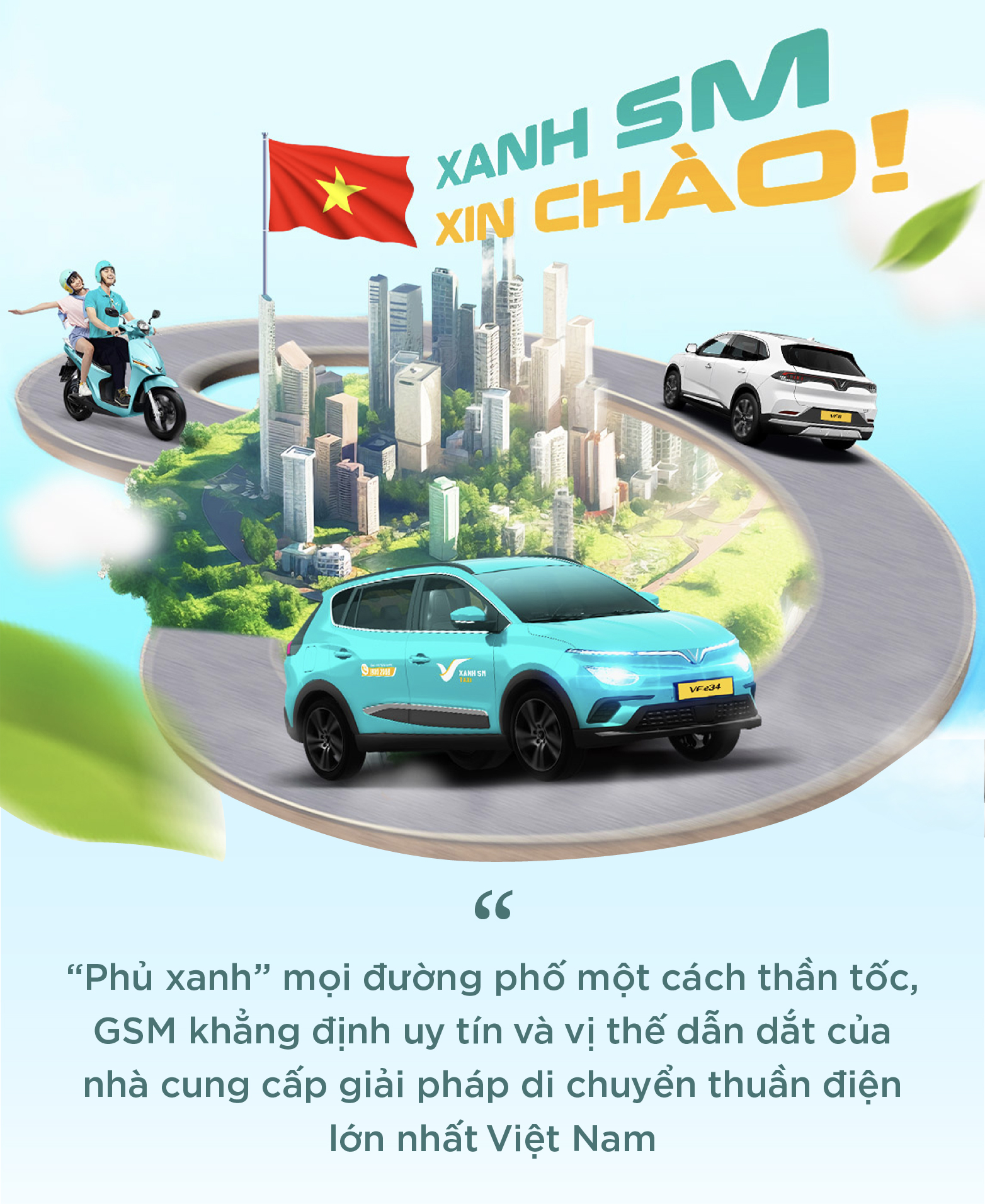 Xanh SM – thương hiệu tiên phong xây nền móng cho giao thông xanh, kiến ...