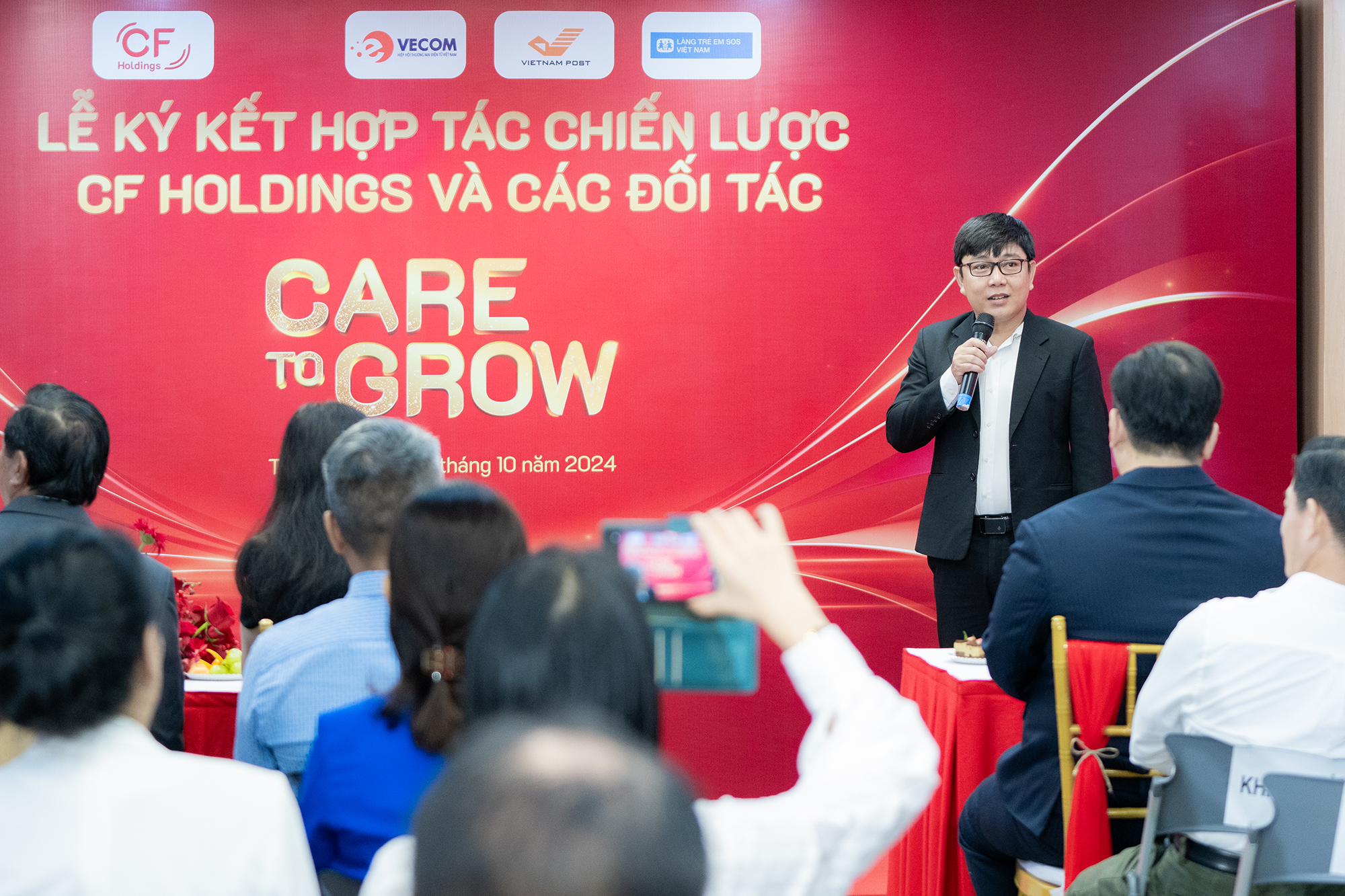 CF Holdings ký kết hợp tác chiến lược với VECOM, VNPost và Làng trẻ em SOS Việt Nam