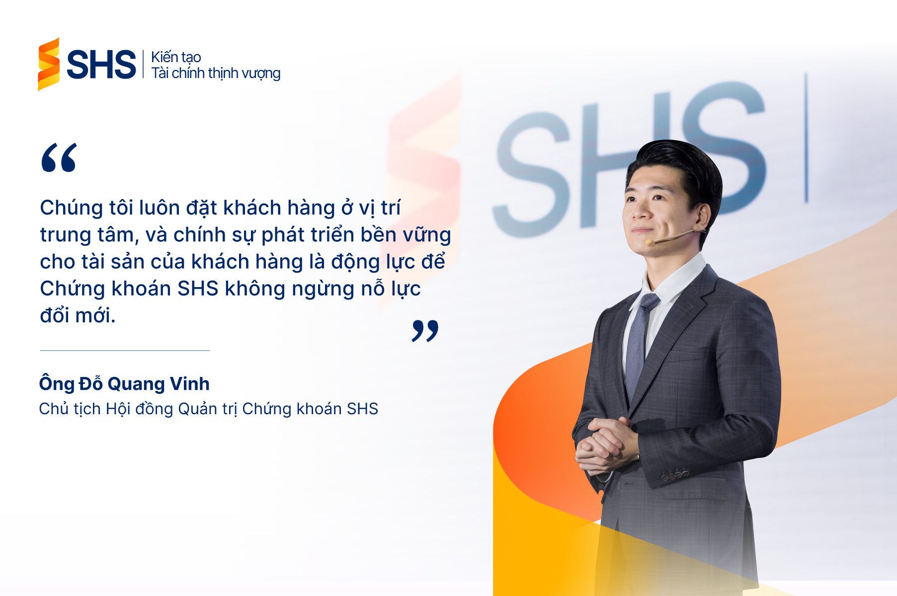 Chứng khoán SHS ra mắt nhận diện thương hiệu mới