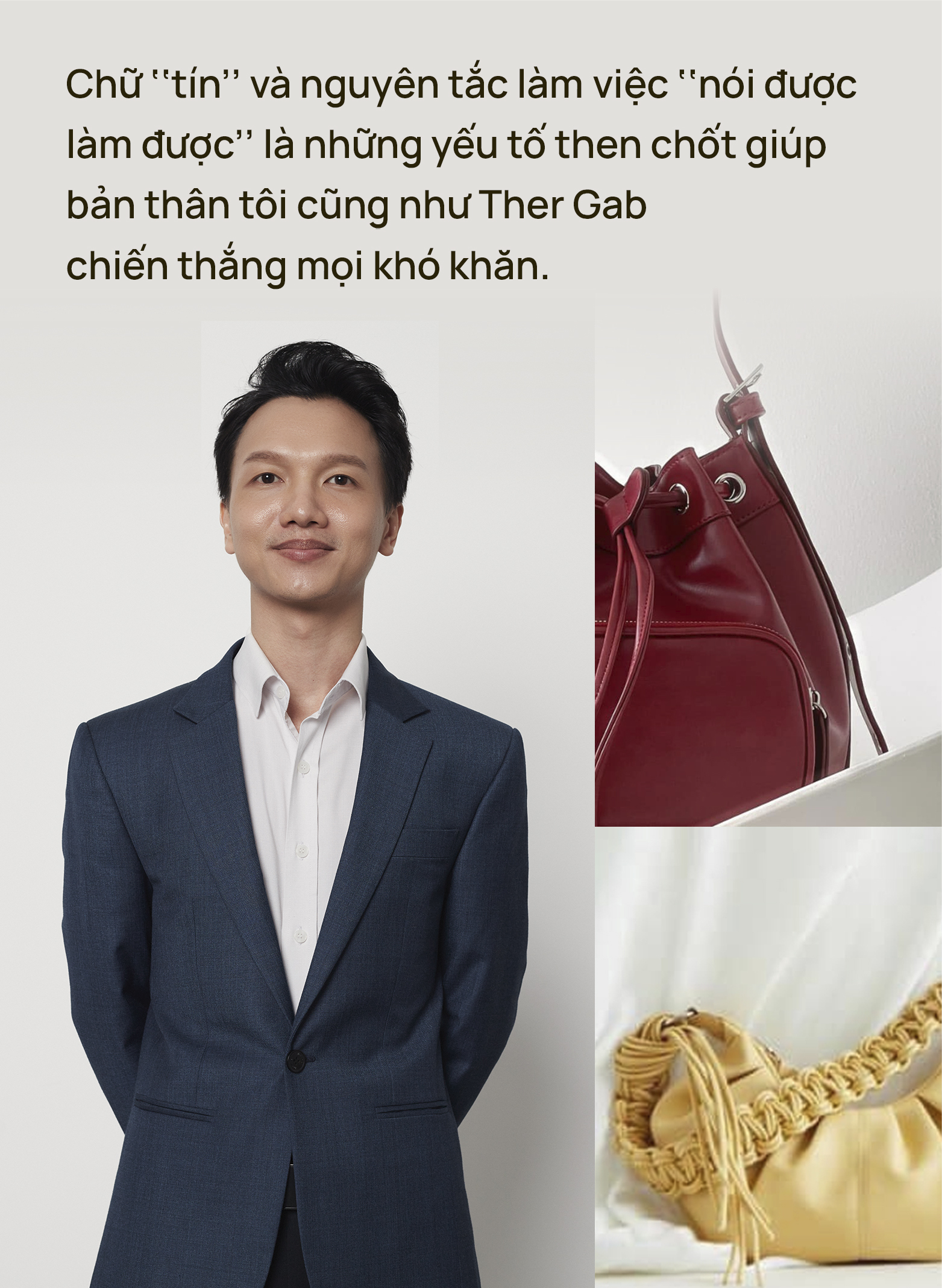 Từ ngành M&A ''lấn sân'' sang thời trang, co- founder thương hiệu túi ...