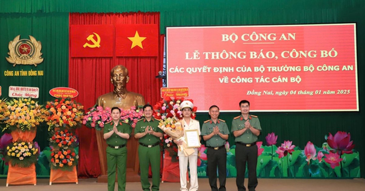Đại tá Nguyễn Đức Hải giữ chức Giám đốc Công an tỉnh Đồng Nai