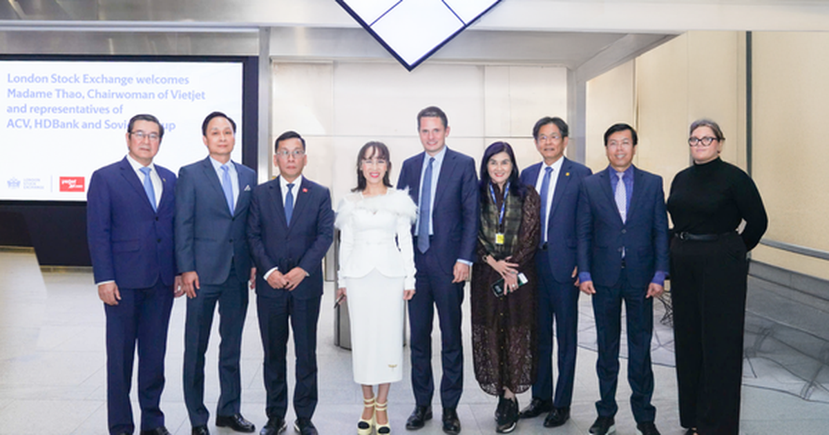 Lãnh đạo HDBank thăm Sàn giao dịch chứng khoán London dịp Tổng Bí thư ...