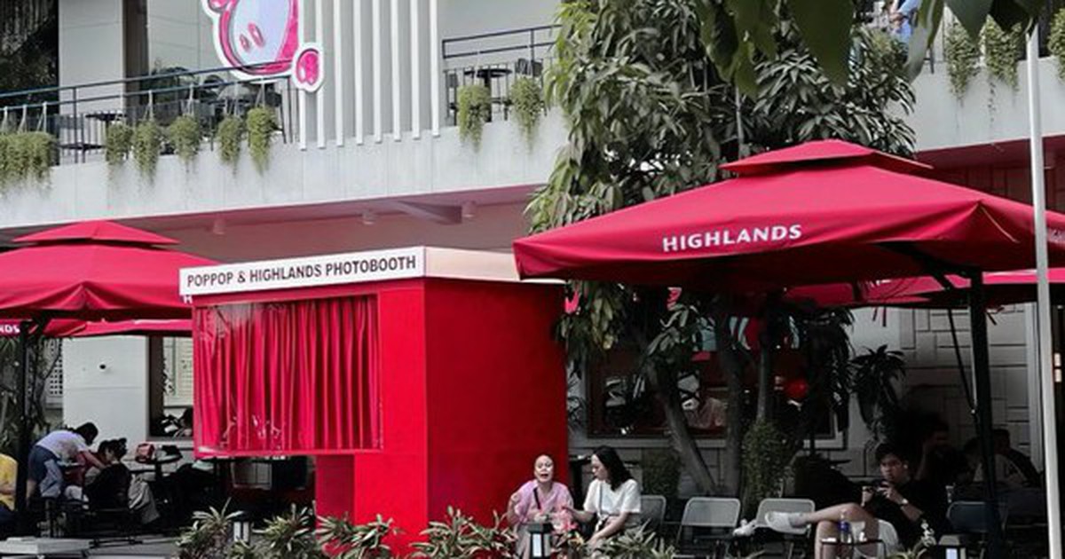 Chiêu hút khách mới của ông lớn Highlands Coffee: Đặt photobooth tại ...