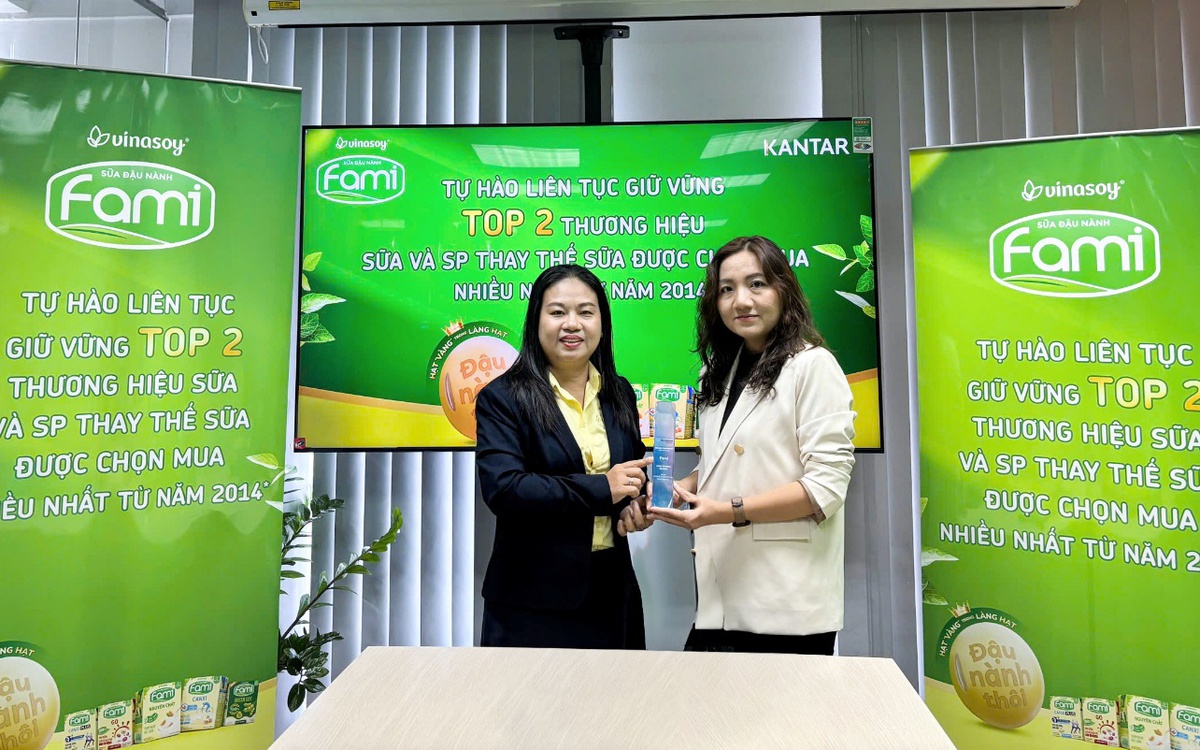 Fami tiếp tục giữ vững Top 2 thương hiệu được chọn mua nhiều nhất