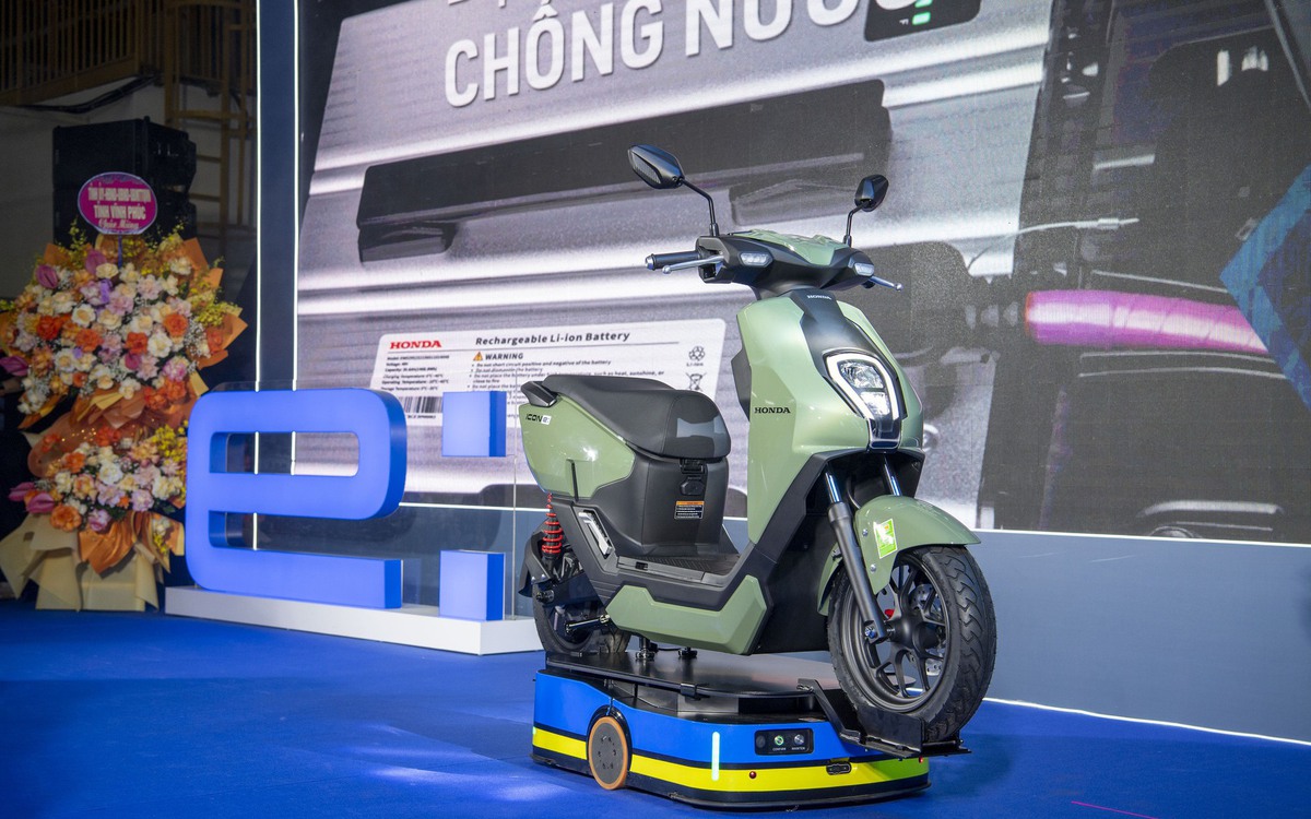 Honda Việt Nam công bố bán pin xe điện ICON e:, giá gần 10 triệu đồng