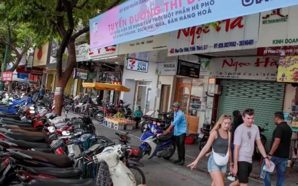TP Hồ Chí Minh sẽ thí điểm phần mềm quản lý, thu phí sử dụng lòng đường ...