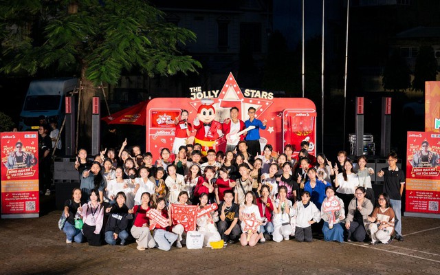 The Jolly Stars do Jollibee tổ chức tiếp cận gần 1 triệu sinh viên trên ...