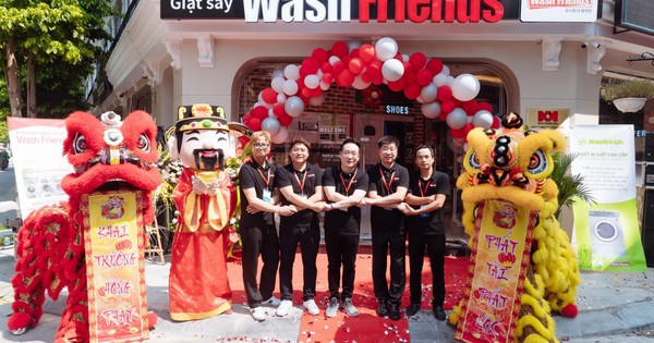 Wash Friends giới thiệu mô hình cửa hàng giặt sấy chuẩn Hàn Quốc tại ...