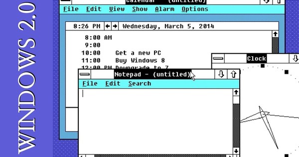 Nhìn lại 36 năm Windows 2.0: Một bước gần hơn đến Windows mà chúng ta ...