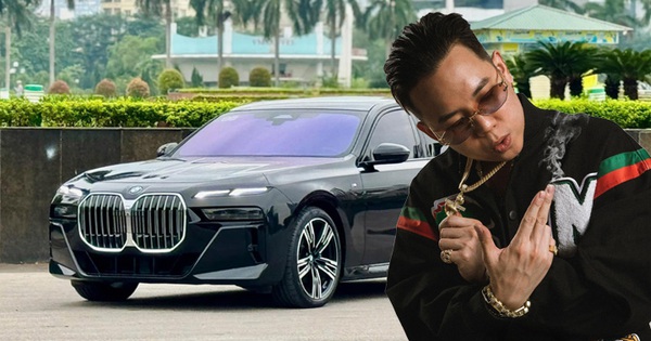 Rapper Andree tậu BMW 7-Series giá niêm yết hơn 5 tỷ đồng, CĐM mạng ...