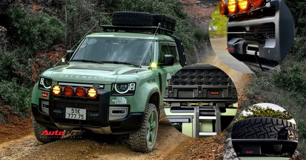 Dân chơi Bình Dương độ lại Land Rover Defender 7 tỷ đồng: Tốn gần 700 ...
