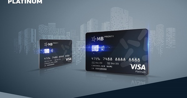 Ra mắt thẻ tín dụng quốc tế MB Priority Visa Platinum