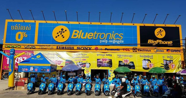 Bluetronics của MWG "nhanh như chớp” tại thị trường Campuchia